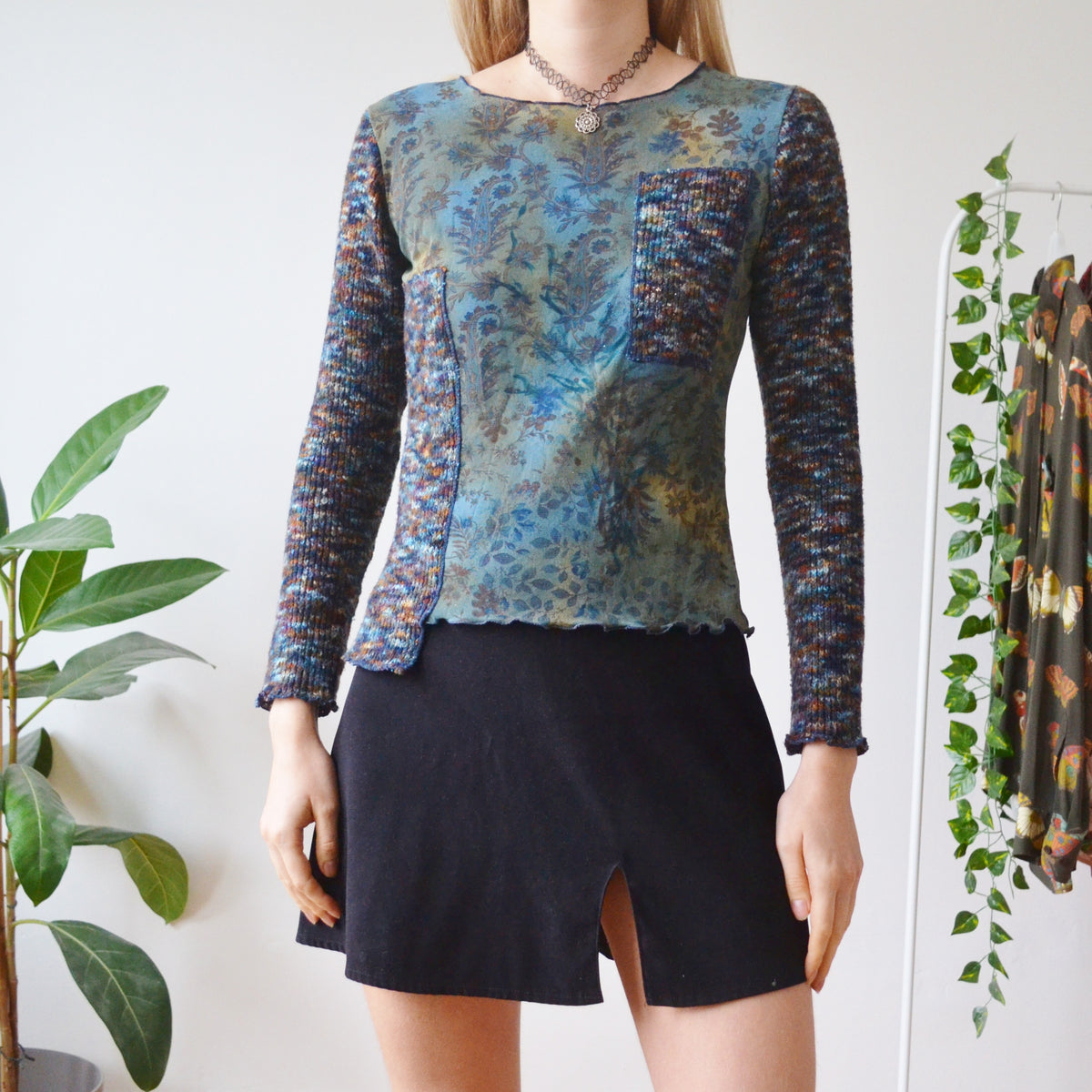 Patchwork top S-M – Betty Berry