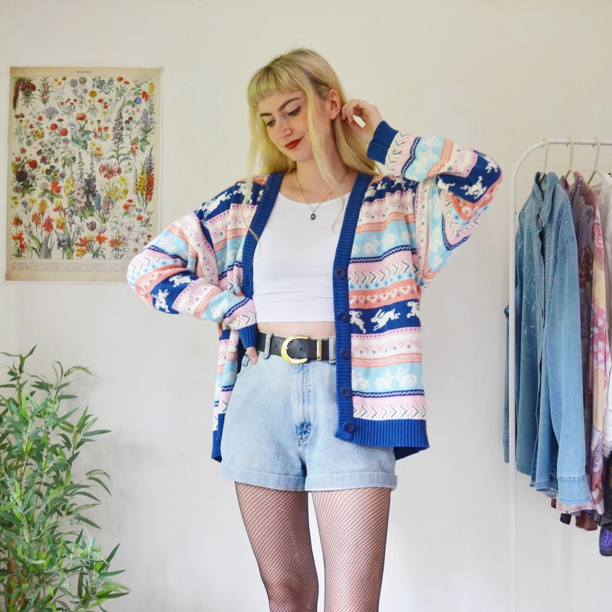 Happy Bunny Cardigan – Betty Berry